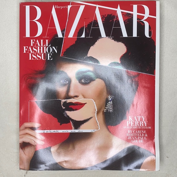 Accents | Harpers Bazaar Magazine Katy Perry September 215 | Poshmark